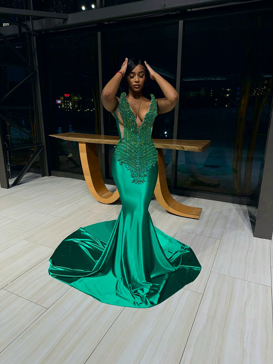 Ivy Mermaid Gown – Ken White Collection LLC