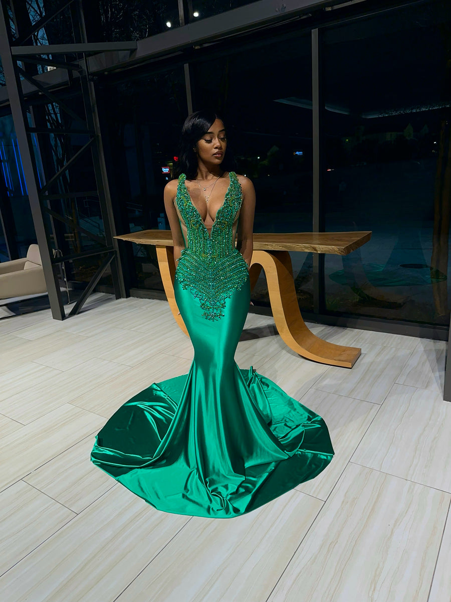 Ivy Mermaid Gown – Ken White Collection LLC