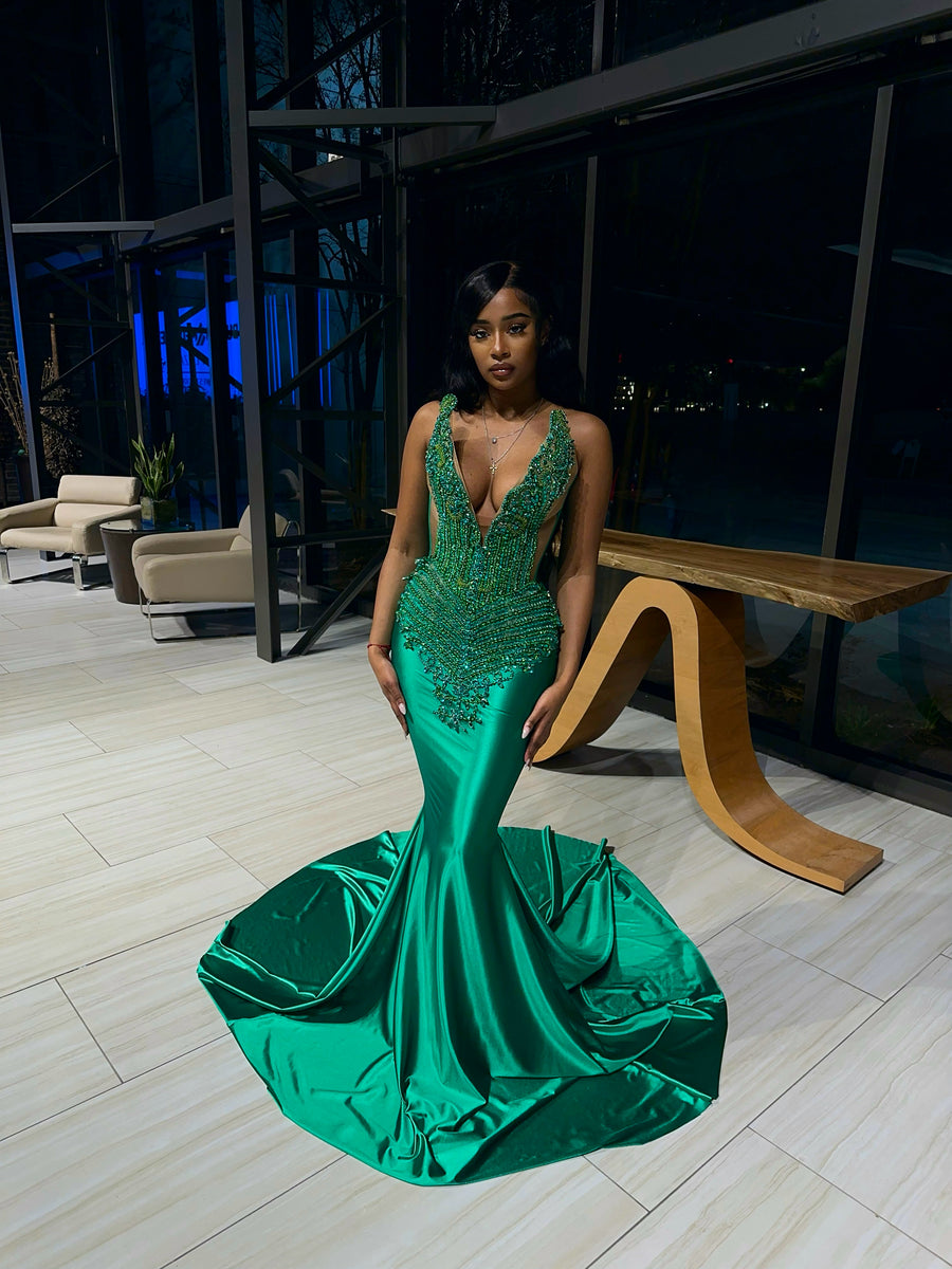 Ivy Mermaid Gown – Ken White Collection LLC