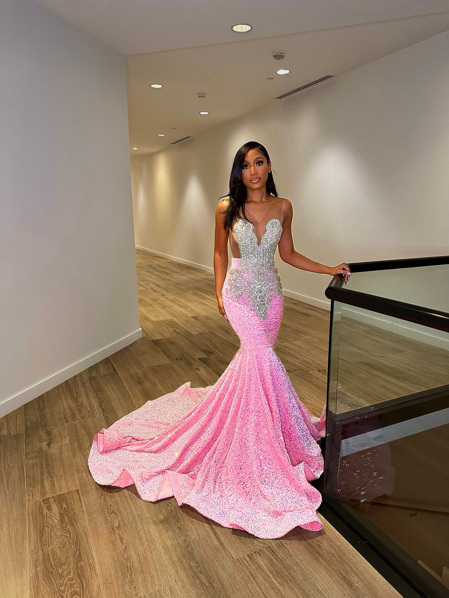 Stella Mermaid Gown – Ken White Collection LLC